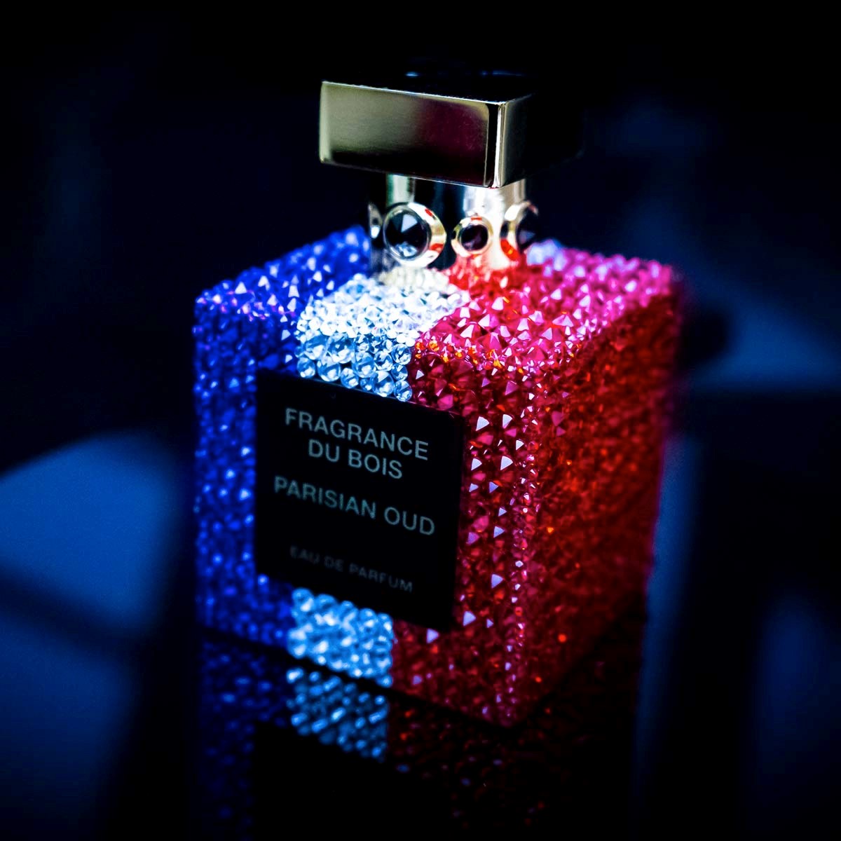 French Flag - Black Swan Embellishment