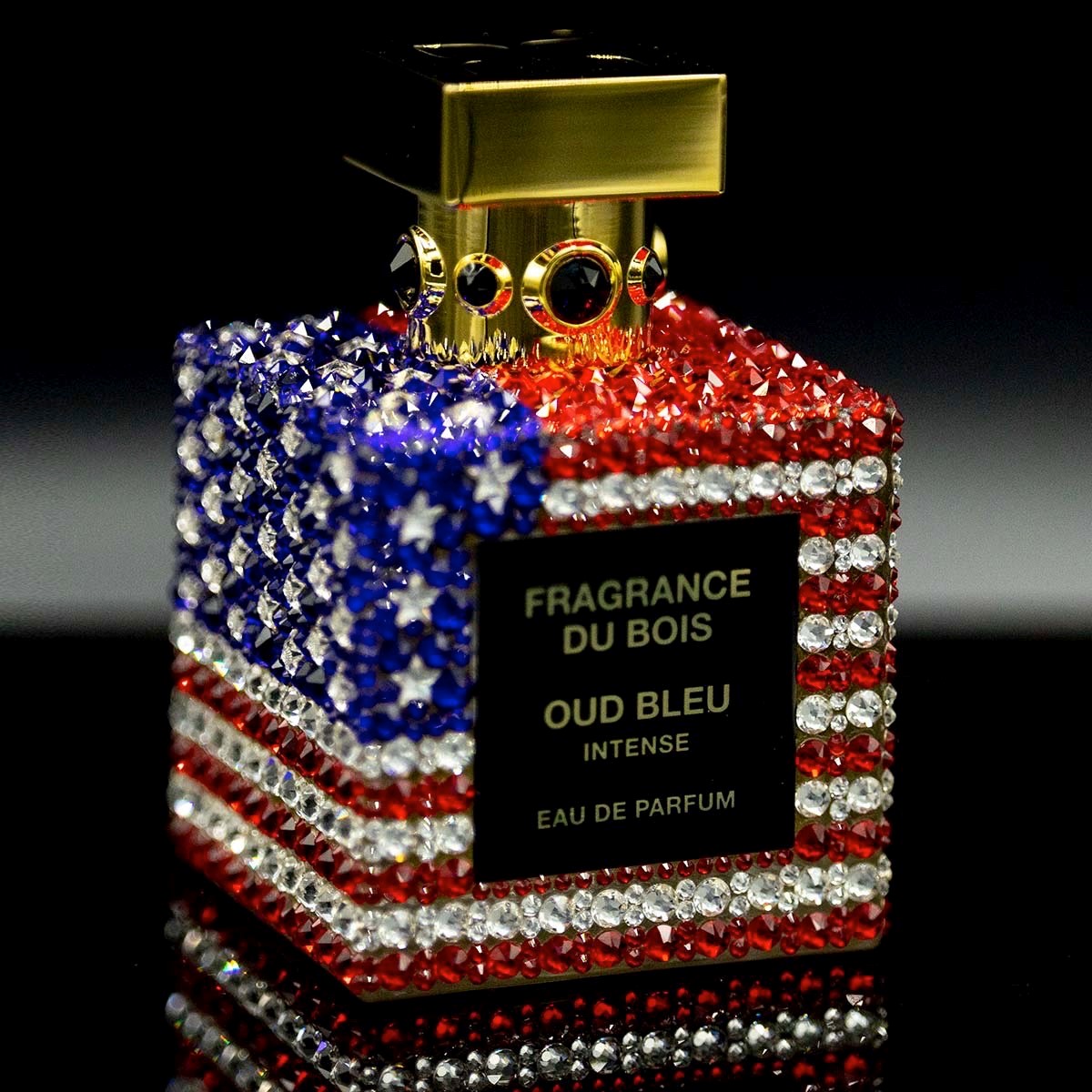 American Flag - Black Swan Embellishment